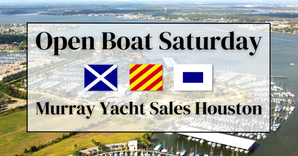 Houston Open Boat Saturday - November - Murray Yacht Sales